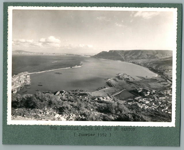 ALGÉRIE, VUE GÉNÉRALE prise du Fort de Santon Vintage silver print. Photo prove EUR 79,00 ...
