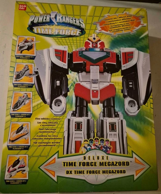POWER RANGERS TIME Force Deluxe Time Force Megazord Boxed £55.00 ...
