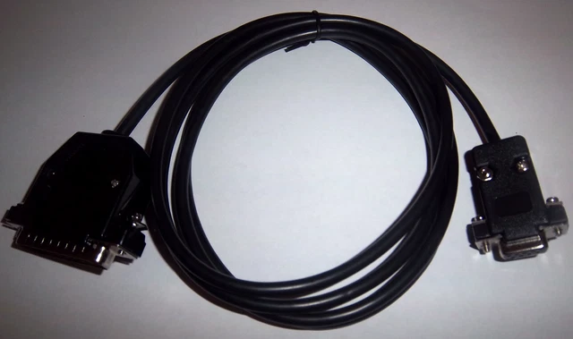 NEW RS232 (TYPE C) Pc To Cnc Dnc Serial Cable - For Sinumerik 8M Model ...