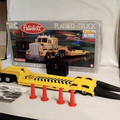 RARE SHINSEI RC Peterbilt Flatbed Truck ( SUPERB ) Boxed £479.00 ...