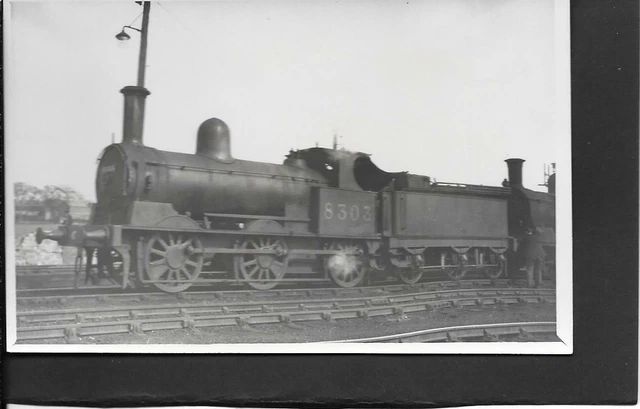 LMS / L&NWR - 2F Class 0-6-0 No. 8303 - Vintage Image - # Ref L34 £1.50 ...