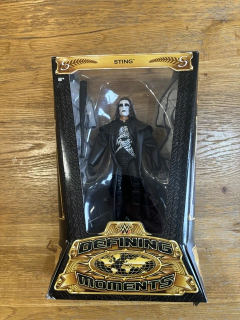 MATTEL WWF WWE Defining Moments Sting Wcw Action Figure Boxed New £40.00 - PicClick UK