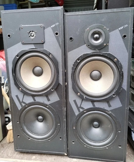 KEF C65 SPEAKERS Hifi Vintage Audio Made In UK £165.00 - PicClick UK