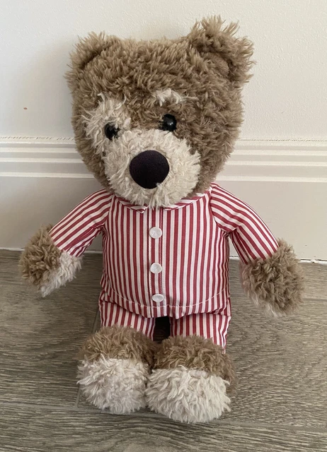 LITTLE CHARLEY BEAR 2012 CBeebies Bedtime Paw Striped Pyjamas 17” Plush ...