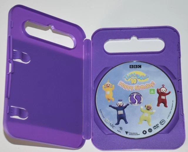 TELETUBBIES 10 HAPPY Birthday Anniversary DVD RARE Acceptable Condition ...