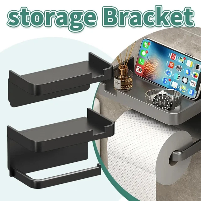 WALL MOUNTED PAPER Stand Plastics Paper Storage Rack Paper Dispenser ...