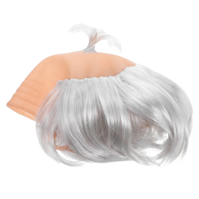 FUNNY BALD HEAD Wig Hilarious Cosplay Realistic Bald Cap for Cosplay ...