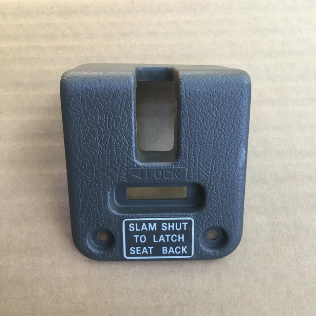 SUBARU LIBERTY/LEGACY MK1 Rear/Back Seat Slam Latch Shut Plastic Cover ...