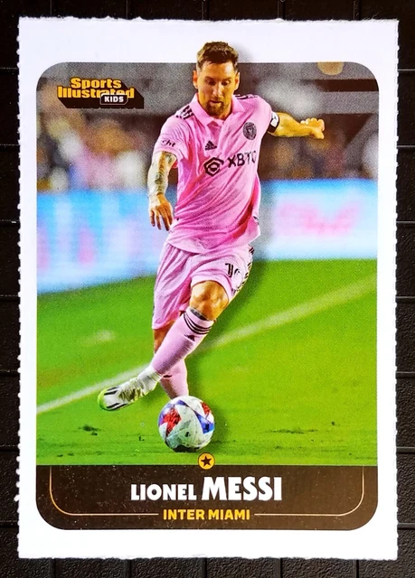 LIONEL MESSI 2023 rare oddball card INTER MIAMI futbol soccer SI for ...