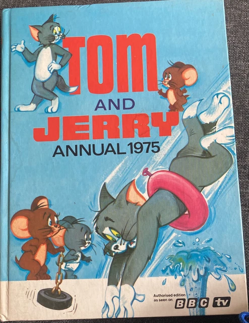 TOM AND JERRY Annual 1975 Cartoon Comic Strip Story Book £3.99 ...