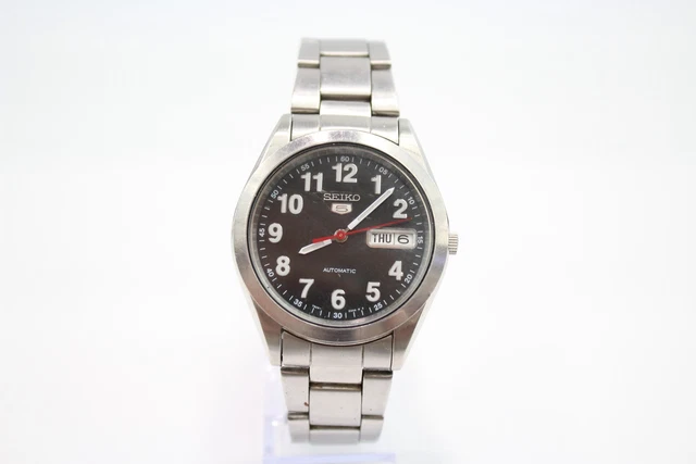 MENS VINTAGE SEIKO 5 Day Date Field Watch Ref. 7S26-0420 Automatic ...