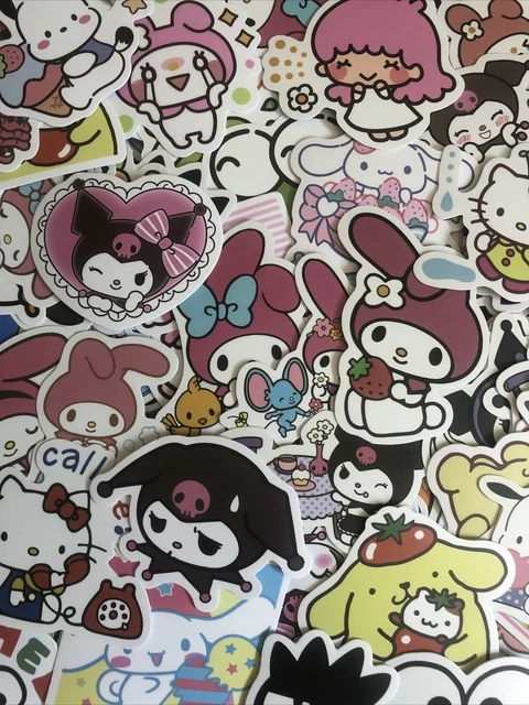 Japanese Kawaii Sanrio Cartoon Character Stickers Various Designs