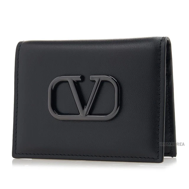 VALENTINO MEN'S V Logo Folding Cardholder 4Y2P0T39 VTQ 0NO 124129469 £ ...