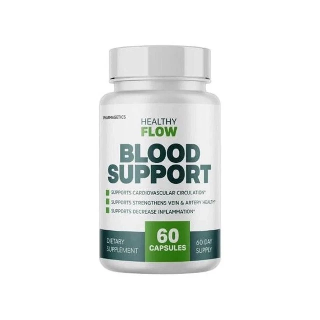 1~5X CARDIOVASCULAR CIRCULATION Healthy Flow Blood Support Formula - 60 ...