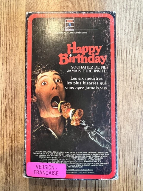 HAPPY BIRTHDAY - *VHS*Movie*French Version*! $59.99 - PicClick CA