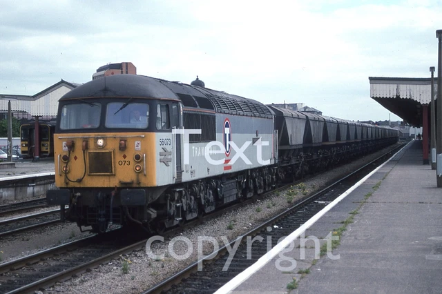 ORIGINAL 35MM DIESEL Railway Slide 56073 Cardiff Central 1995 £1.25 ...