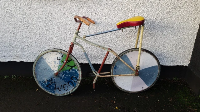 RARE BICYCLE HAWTIN'S Bucking Bronco fair ground trick circus clown ...