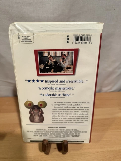 MOUSE HUNT PRE Owned Vhs Tape Nathan Lane, Lee Evans £2.69 - PicClick UK