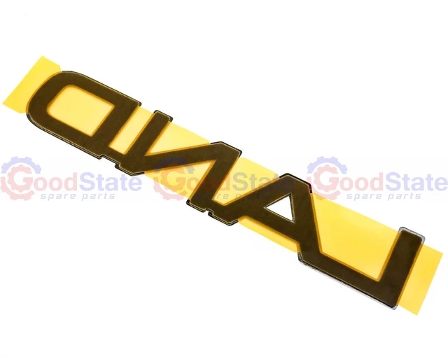 GENUINE TOYOTA LANDCRUISER HDJ101 LAND CRUISER Badge Emblem Plate ...