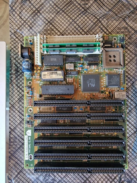 TMC RESEARCH AT Pat3Xal-2 Computer Motherboard 16 Bit Isa Slots W ...
