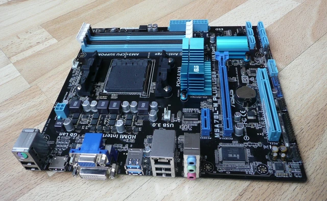 ASUS M5A78L-M PLUS/USB3, Socket AM3+, 125W CPU support. Boxed & working ...