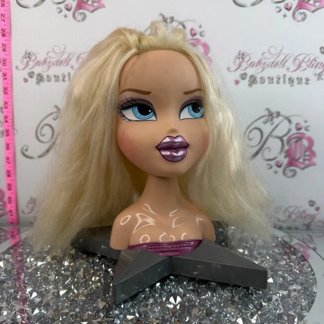 BRATZ BLONDE STYLING Head Doll with Purple Lips - Kids Toys Dolls ...