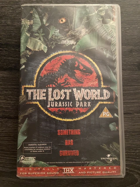 THE LOST WORLD, Jurassic Park, VHS Video Tape, Cert PG Movie £5.00 - PicClick UK