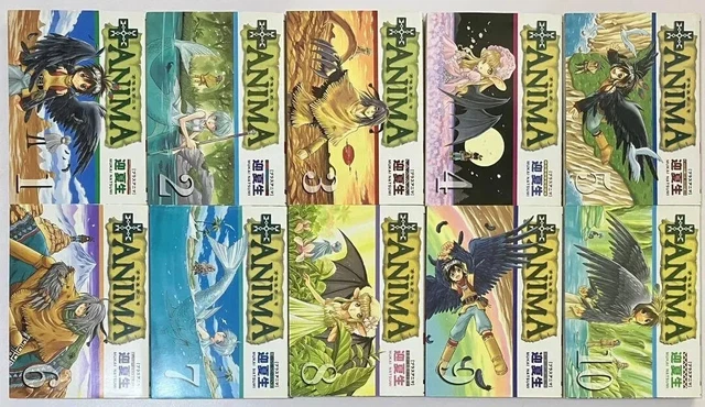PLUS ANIMA COMICS Complete Set Natsumi Mukai Comic ASCII MEDIA WORKS ...