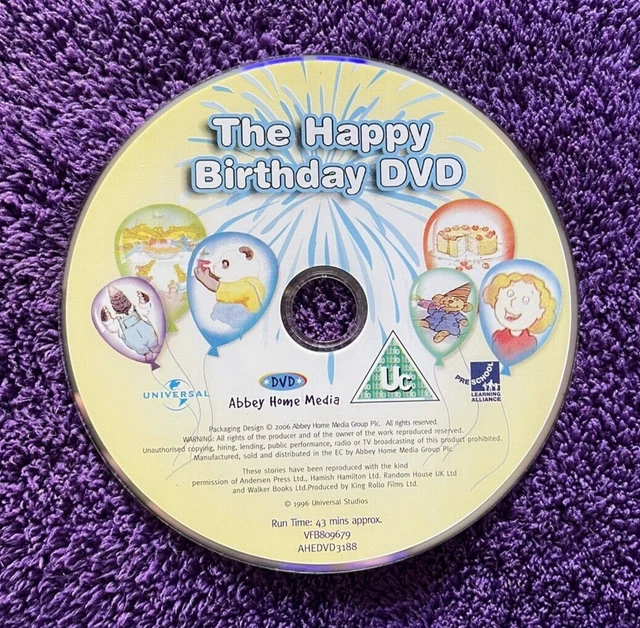 THE HAPPY BIRTHDAY DVD (DVD) Lynda Bellingham Bernard Cribbins Johnny ...