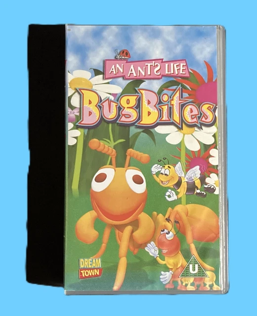 AN ANTS LIFE Bug Bites Dream Town VHS Video Movie 2001 Woeful Animated ...