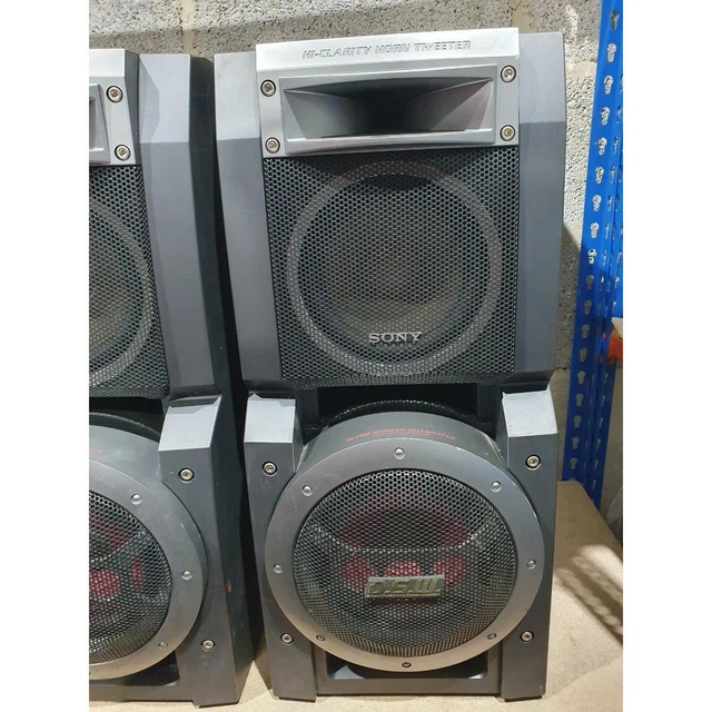 SONY SS-LX9AVG FLOOR Standing Speakers DSW Superbass High-Clarity Horn ...