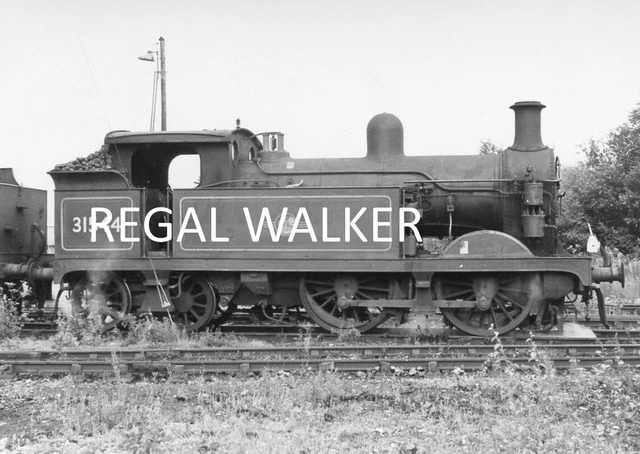 BRITISH RAIL RAILWAY Steam Photo 1960'S - Wainwright 31544 Three ...