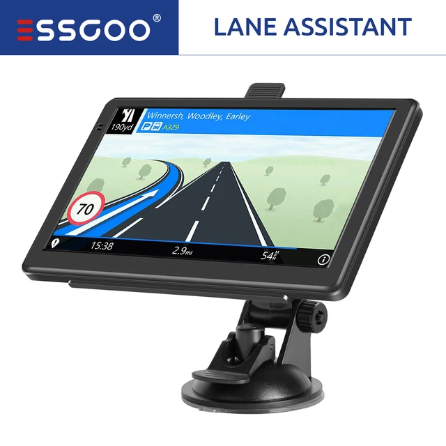 7INCH TRUCK SAT NAV HGV LGV Lorry GPS Navigation 8GB UK & Europe ...