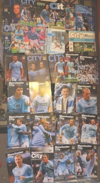 27 MANCHESTER CITY Cup And League Programmes 13. 7/8 £10.80 - PicClick UK
