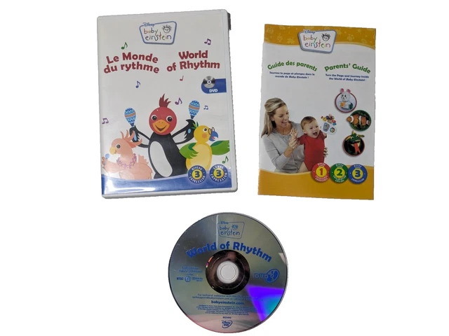 BABY EINSTEIN: WORLD of Rhythm Discovery Kit (DVD, 2012, Canadian ...