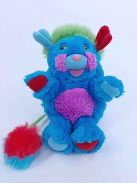 BLUE POPPLE POPPLE Plush France French RARE Vintage Stuffed Toy Delplay ...