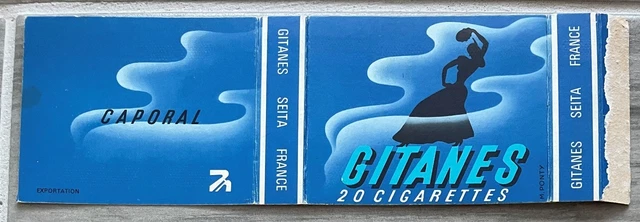 VINTAGE CIGARETTE COLLECTION - Gitanes - France 🇫🇷 - 70s - Empty Pack ...