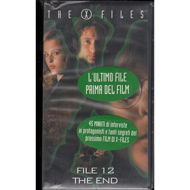 X-FILES - FILE 12 - The End VHS Chris Carter Univideo - 0504SA Sealed £ ...