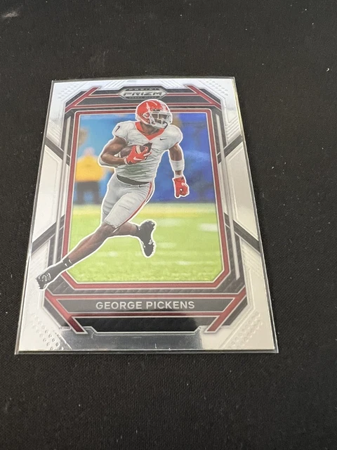 GEORGE PICKENS 2023 Prizm Draft Picks #42 Georgia Bulldogs Pittsburgh ...