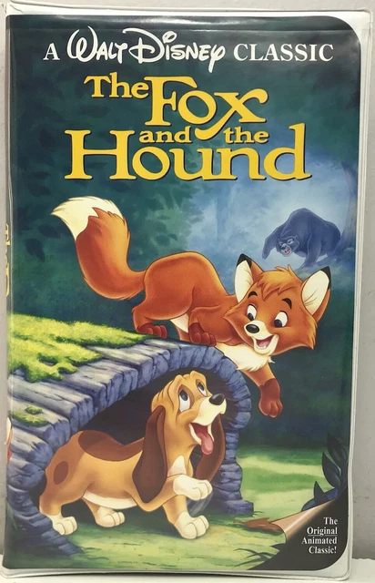 DISNEY’S FOX & the Hound VHS Video Tape Black Diamond Classics BUY 2 ...