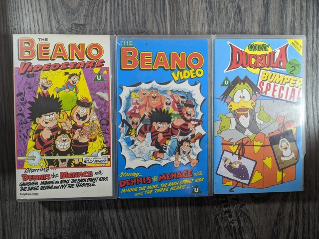 THE BEANO VHS Tapes / Count Duckula Volume 2 VHS Tape . £10.00 ... THE BEANO VHS Tapes / Count Duckula Volume 2 VHS Tape . £10.00 ...