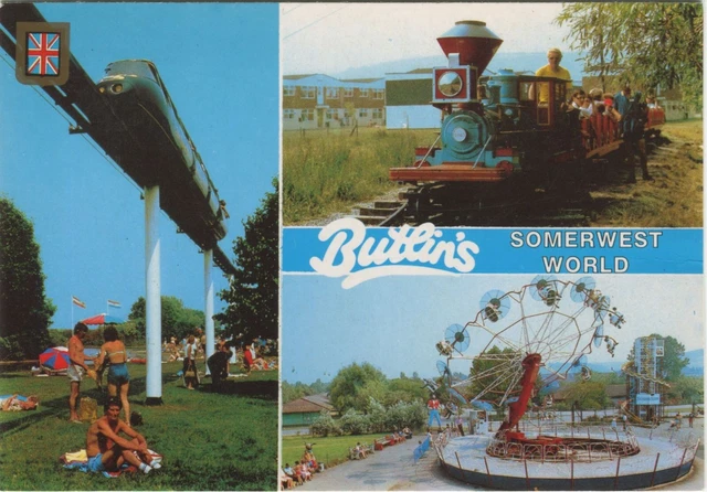 BUTLINS WORLD MINEHEAD, TRAIN, FUN FAIR RIDE, MONORAIL - Somerset ...