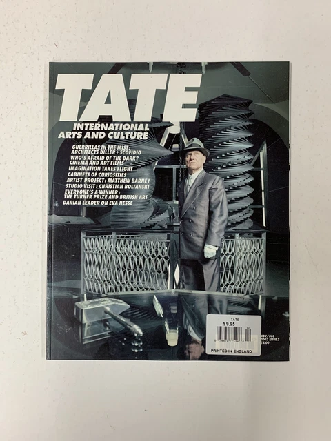 TATE MAGAZINE NOV/DEC 2002 Matthew Barney, Mark Nash £17.21 - PicClick UK