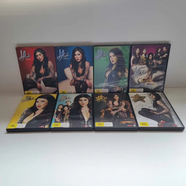 LA INK DVD Collection 1, 2, 3, 4, 5, 6, 8 & 12 - Kat Von D Tattoo ...