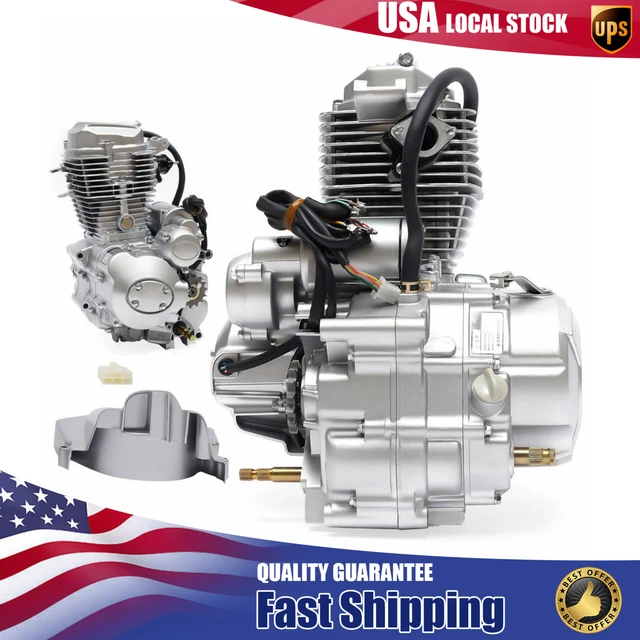 250CC VERTICAL ENGINE 4-stroke &5-Speed Transmission Motor Kit For Dirt ...