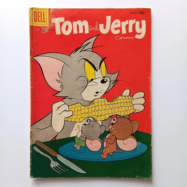 TOM AND JERRY #152 (1957) Lynn Karp, Dell Comics Z 2- VG- EUR 2,99 ...