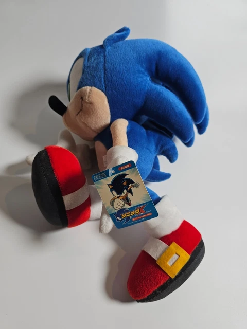 2003 SONIC X Super Jumbo muñeca de peluche SEGA Sonic the Hedgehog 14 ...