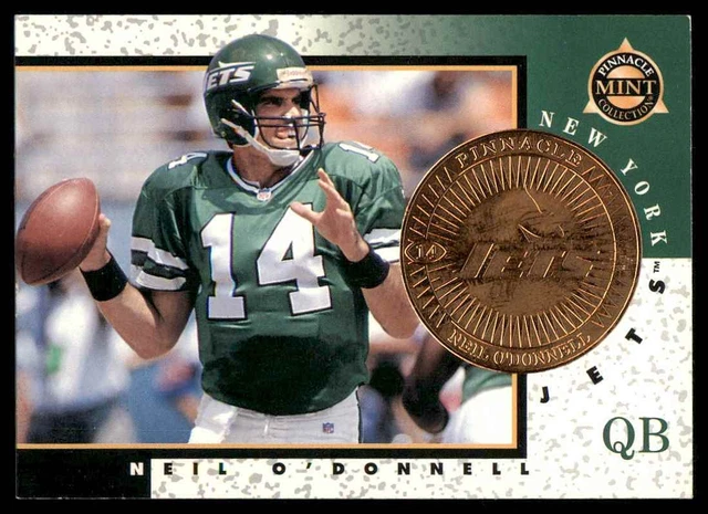 1997 PINNACLE NEIL O'Donnell #20 Jets de New York frappés EUR 1,68 ...