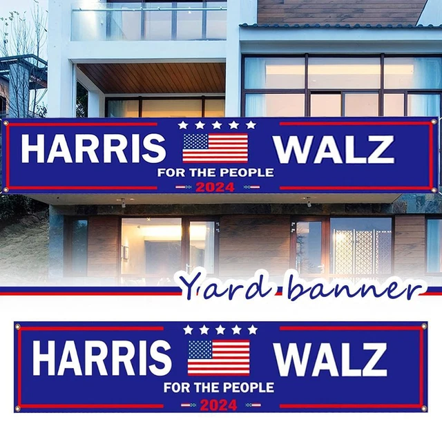 BANDIERA KAMALA HARRIS Tim Walz 2024 Harris per il presidente Harris ... BANDIERA KAMALA HARRIS Tim Walz 2024 Harris per il presidente Harris ...