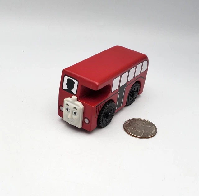 THOMAS & FRIENDS Wooden Railway Train Tank Engine - Bertie the Bus ...